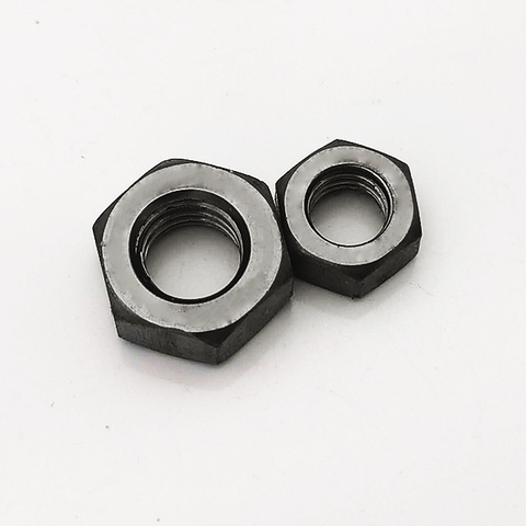 Buy Grade 8 Hex Nut M10 High Tensile Din934 Black Carbon Steel Zinc ...