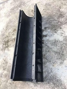 Buy Hdpe Membrane Drainage Ditch Liner Drainage 100-800mm Width Precast ...