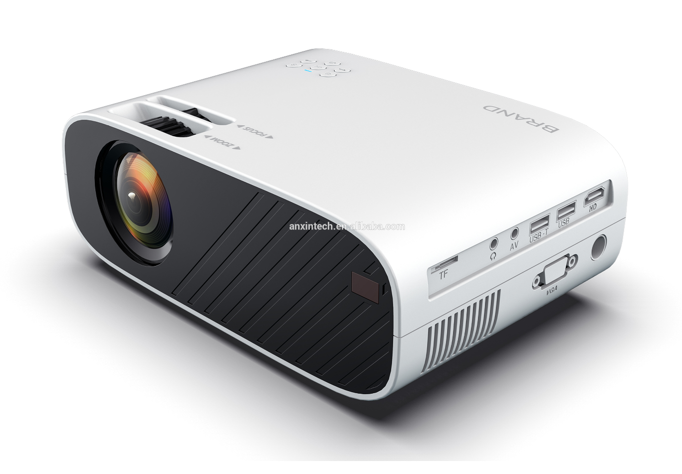Buy High Quality Smartphone Mini Portable Led Data Show Projector from ...