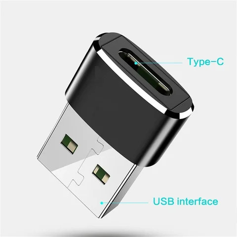 Buy Hub Adapter Type C Connector Usb-c Adapter Male- Female Usb-a ...