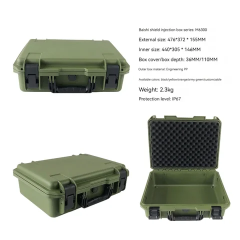 Buy Ip67 Waterproof Shockproof Suitcase Plastic Hard Case M6300 With ...