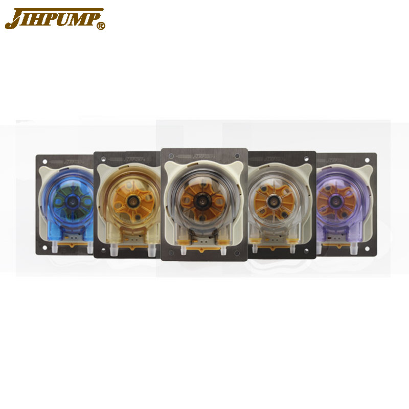 Buy Jihpump Laundry Detergent Dispensing Chemical Peristaltic Pump 24v Gas Smoke Water Cooling ...