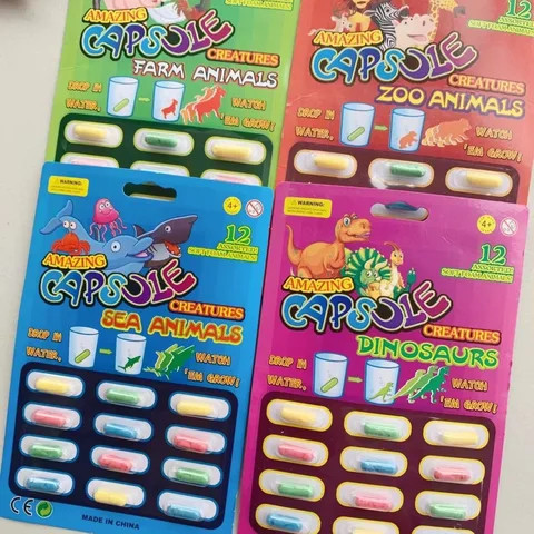 Buy Kids Amazing Bath Soft 12pcs Dinosaur Cognition Bubble Expandable ...