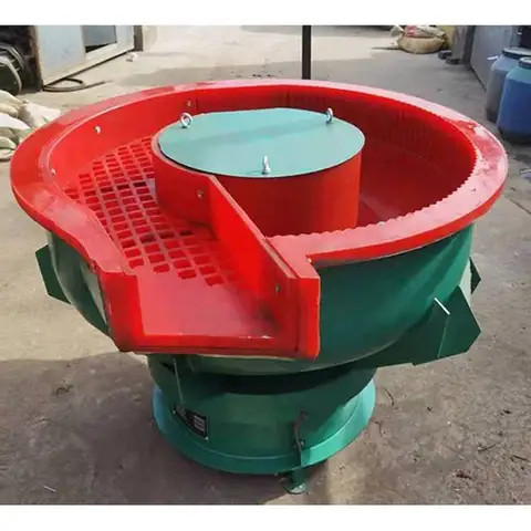 Buy 150l-600l Vibratory Finishing Machine With Sound Proof Cover ...