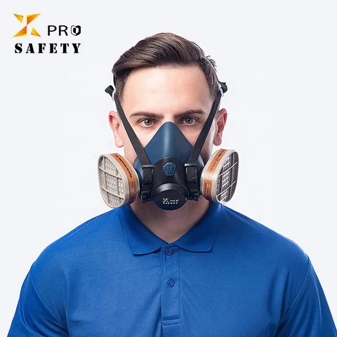 Buy Light Weight Full-facepiece Safety Air Pollution Respirator Mask ...