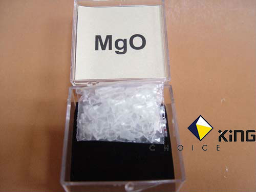 Buy Mgo Magnesium Oxide Granules Evaporation Material from Dalian King Choice Non-Ferrous Metals ...