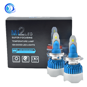 Buy Mi2 Car Led Headlight H7 H4 H1 H11 H3 9006 72w 8000lm 6500k 12v 24v ...