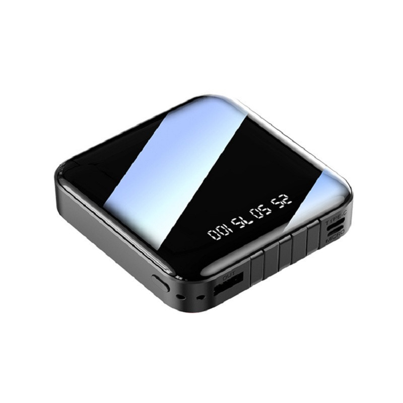 Buy New Universal Cheap Mini Power Bank Portable Digital Display Mirror ...
