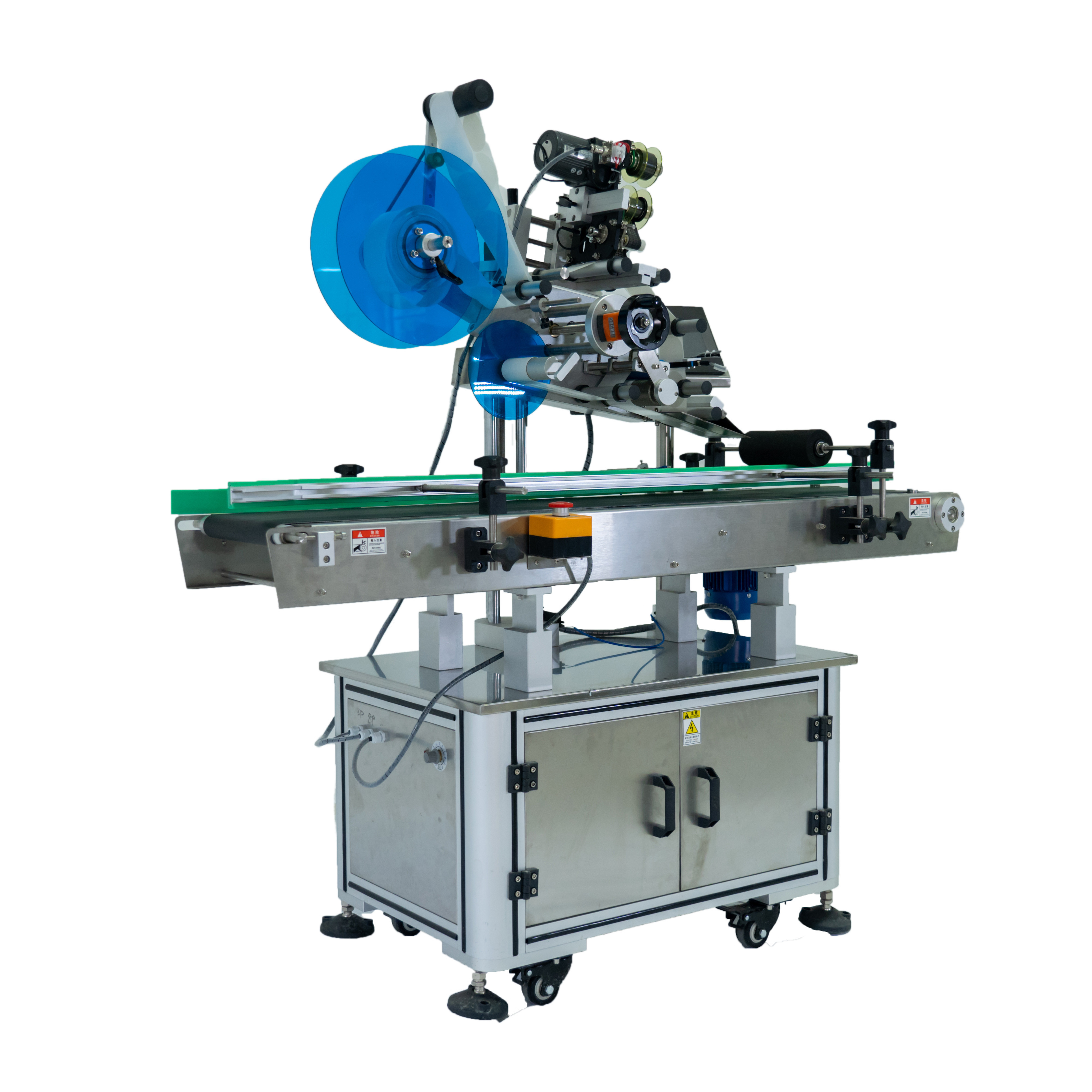 Buy Ny-817 Full Automatic Flat Sticker Labeling Machine With Inkjet ...