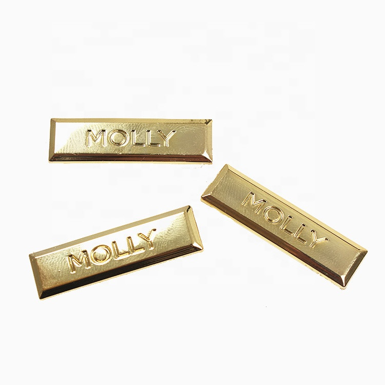 Buy Personalized Custom Metal Emblem Engraved Logo Gold Plate For ...