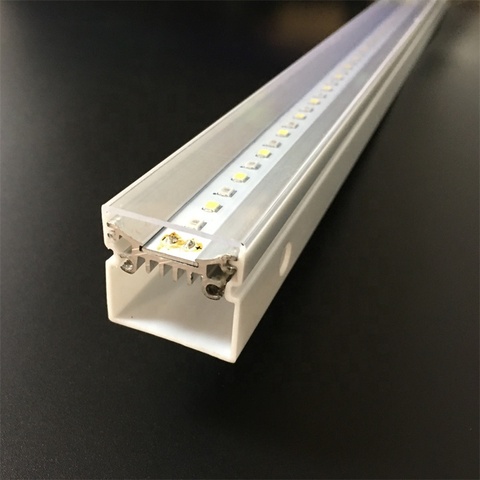 Buy Polycarbonate Plastic Co Extrusion Square Led Light Tube Housing ...