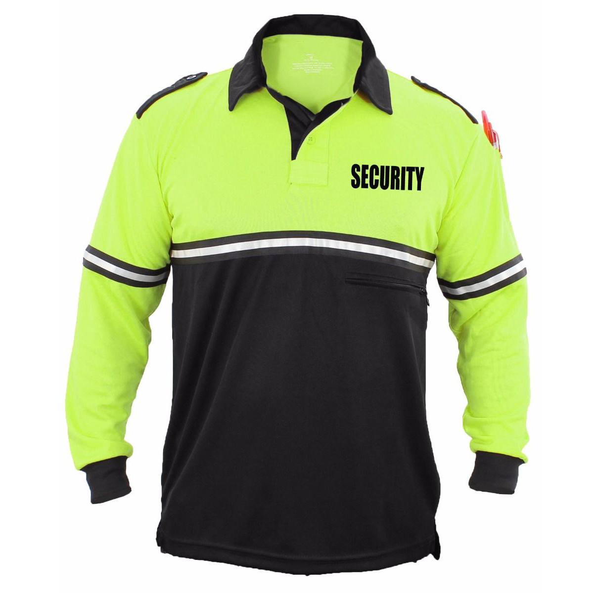Buy 100% Polyester Two Tone Bike Patrol Long Sleeve Security Shirt ...