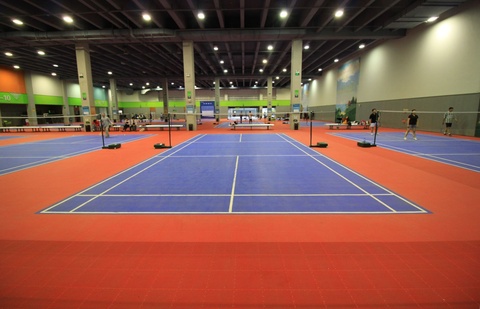 Buy Portable Floor Mat For Volleyball Court Outdoor Flooring from ...
