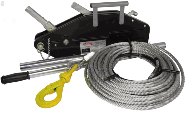 Buy Quality Wire Rope Pulling Hoist Hand Hoist With Wire Rope For ...
