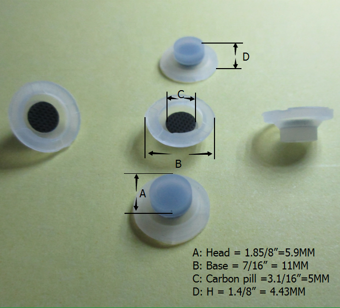 Buy Silicone Rubber Button And Membrane Switch Keypad With Conductive ...