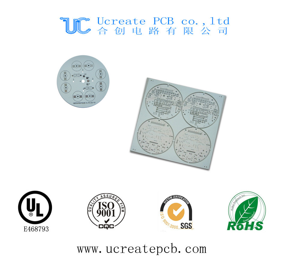 Buy Single Sided Aluminum Led Pcb For Lighting Led Pcb from Ucreate PCB ...