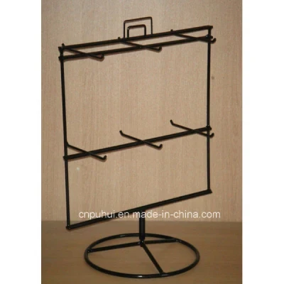 Buy Steel Wire Gift Store Counter Top Rotating Ornaments Rack Display ...