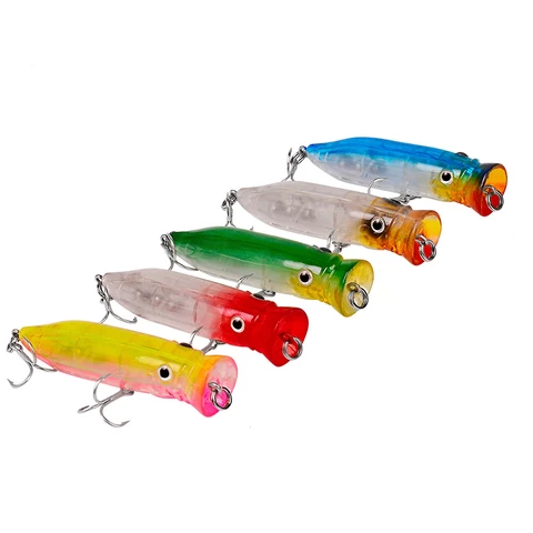 Buy Weihe 7cm 9g Artificial Popper Fishing Lure 5 Colors Hard Abs ...