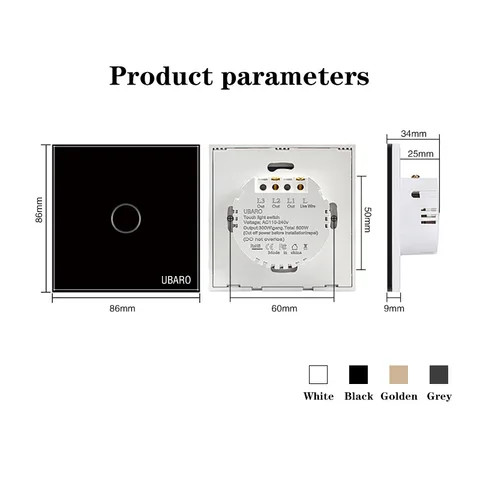 Buy Wholesale 220v Smart Home Remote Control Light Switches Support ...