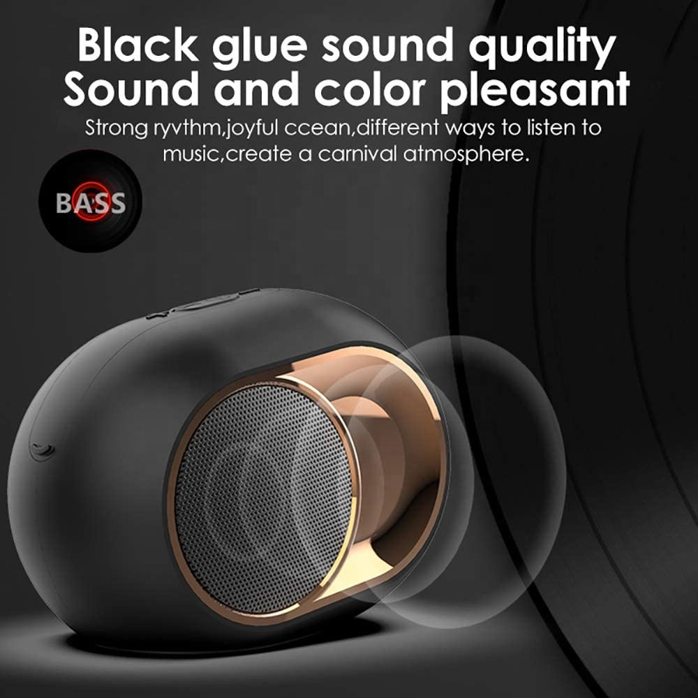 Buy X6 Golden Egg Speaker Wireless Tws Series Subwoofer U Disk Card Audio Portable Wireless ...