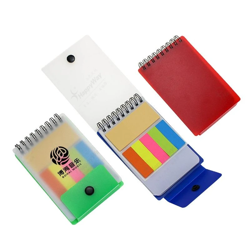 Buy Custom Sticky Notes Supplier High Quality Plastic Cover Notepad ...