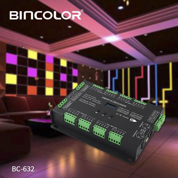 Buy Bc-632 Wholesale Dmx Decoder 32 Channel Constant Voltage Dmx512 Rdm ...