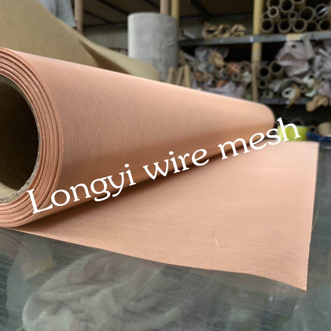 Buy Ultra Fine Faraday Cage Emi Emf Rf Shielding Red Copper Wire Screen ...