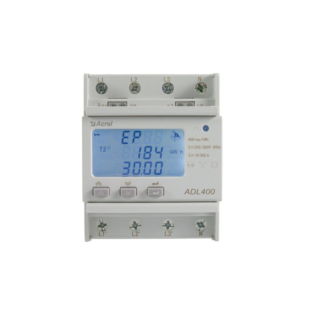 Buy Acrel Adl400 Three Phase Energy Meter Din Rail Energy Meter With ...