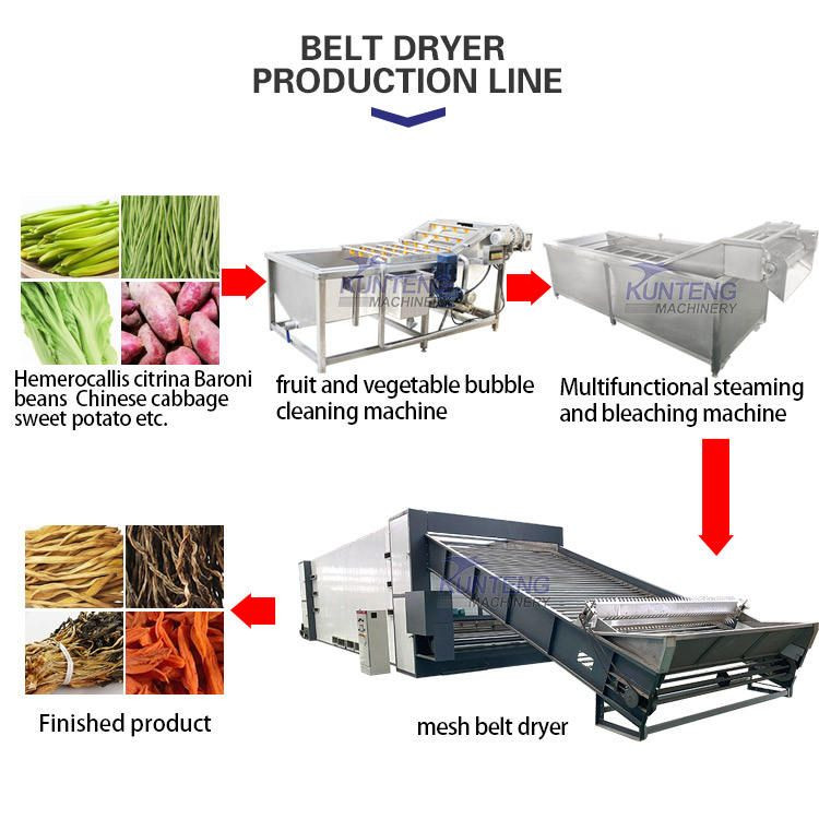 Buy Automation Garlic Onion Cassava Pumpkin Dryer Machine Vegetable ...