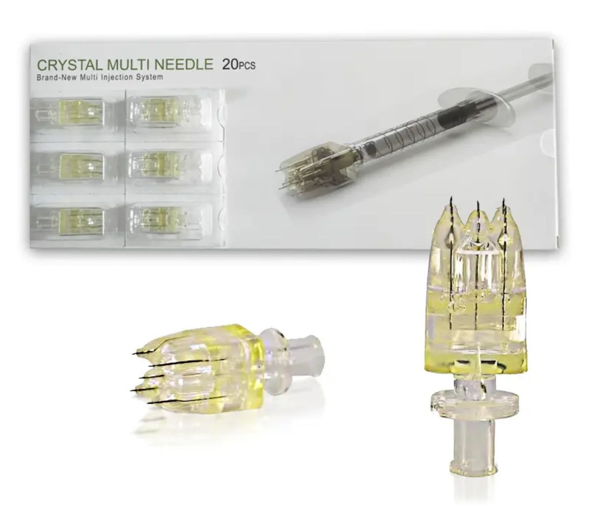 Buy Disposable Multi-function Mesotherapy Injector Needle 5-pin Design ...