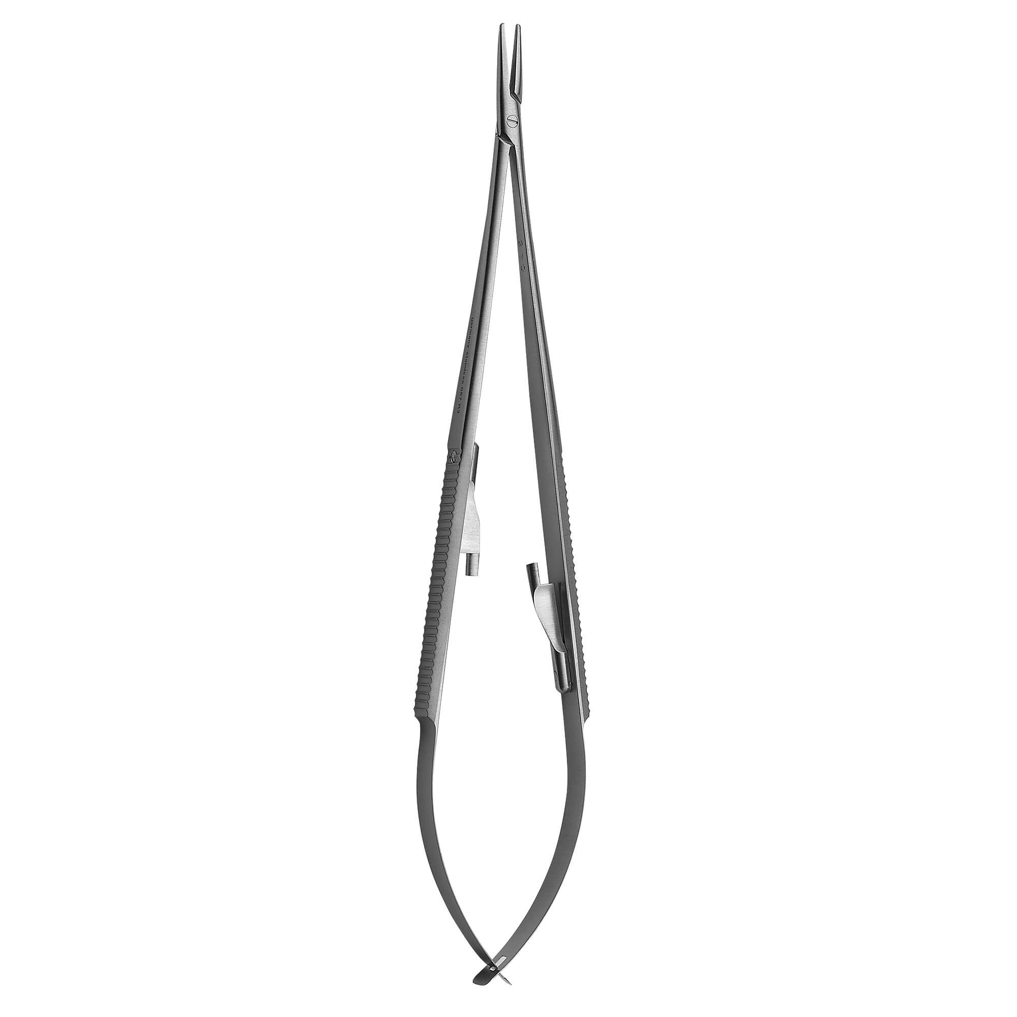 Buy Micro Straight Castro Needle Holder, Diamond Dusted, 16 Cm from ...