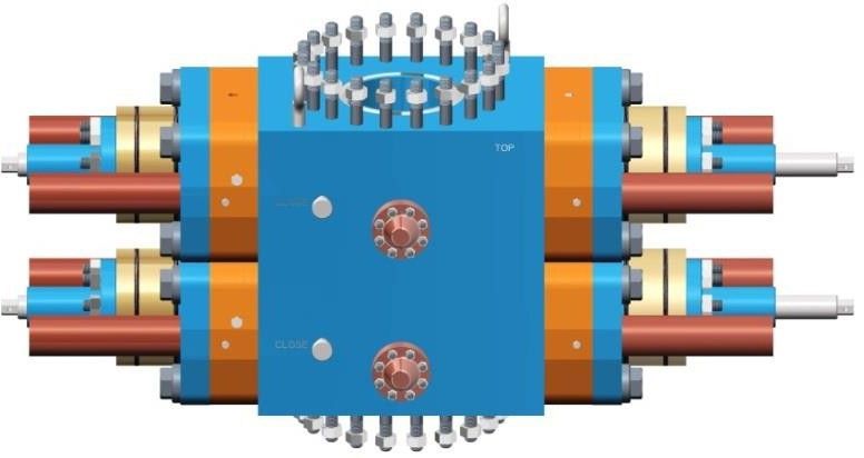 Buy Ram Blowout Preventer, Double Ram, Hydraulic Or Manual Operated ...