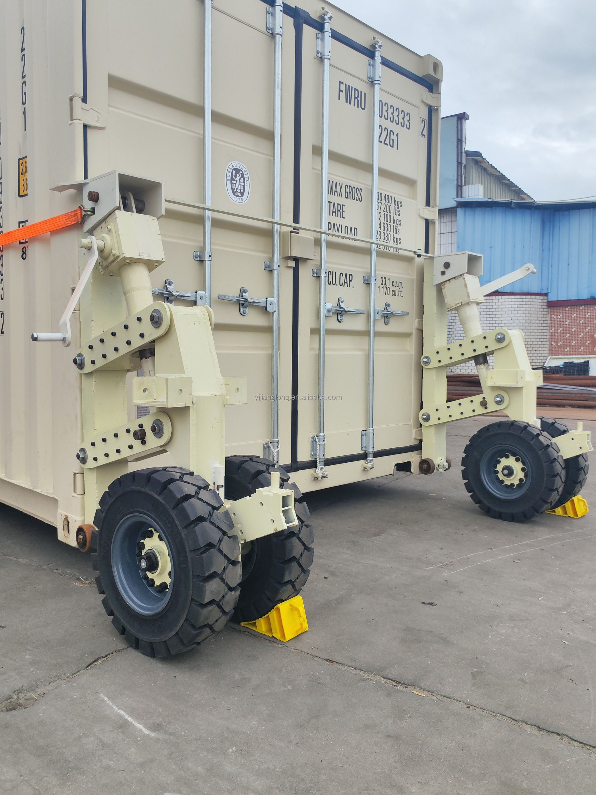 Buy Mechanical Lifting Container Casters Container Lifting Devices With ...
