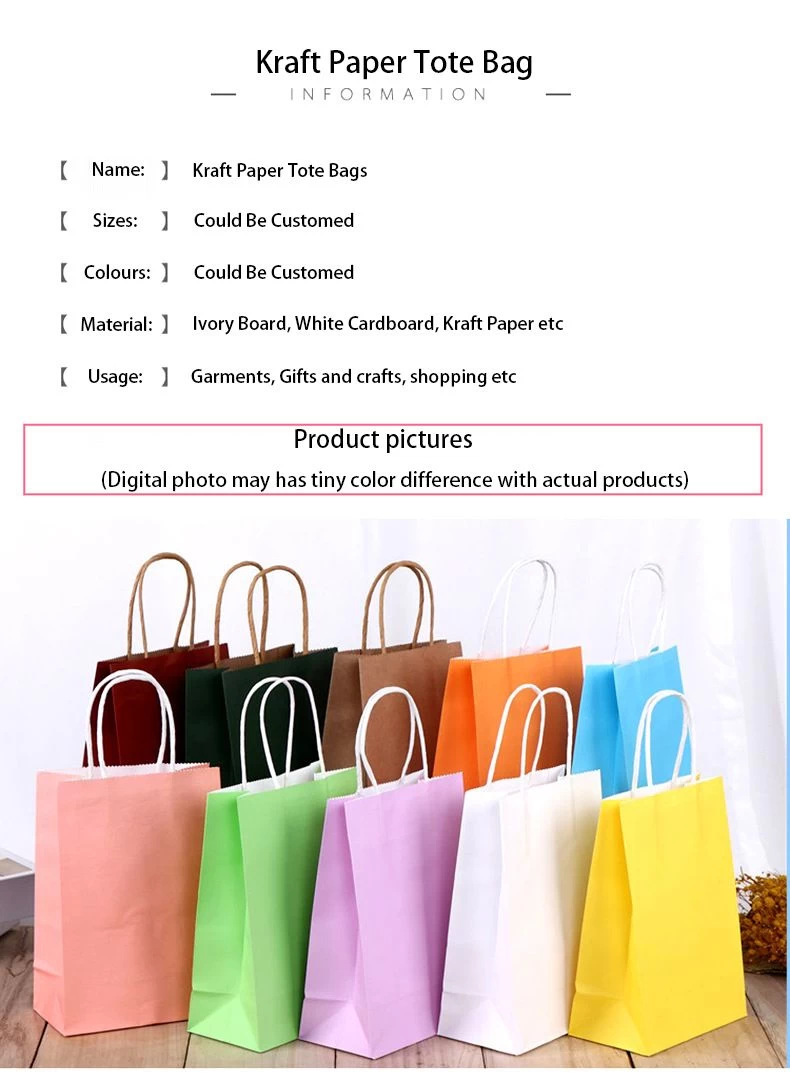 Buy Kraft Paper Tote Bags from Guangzhou Lyvee Packaging Co., Ltd ...