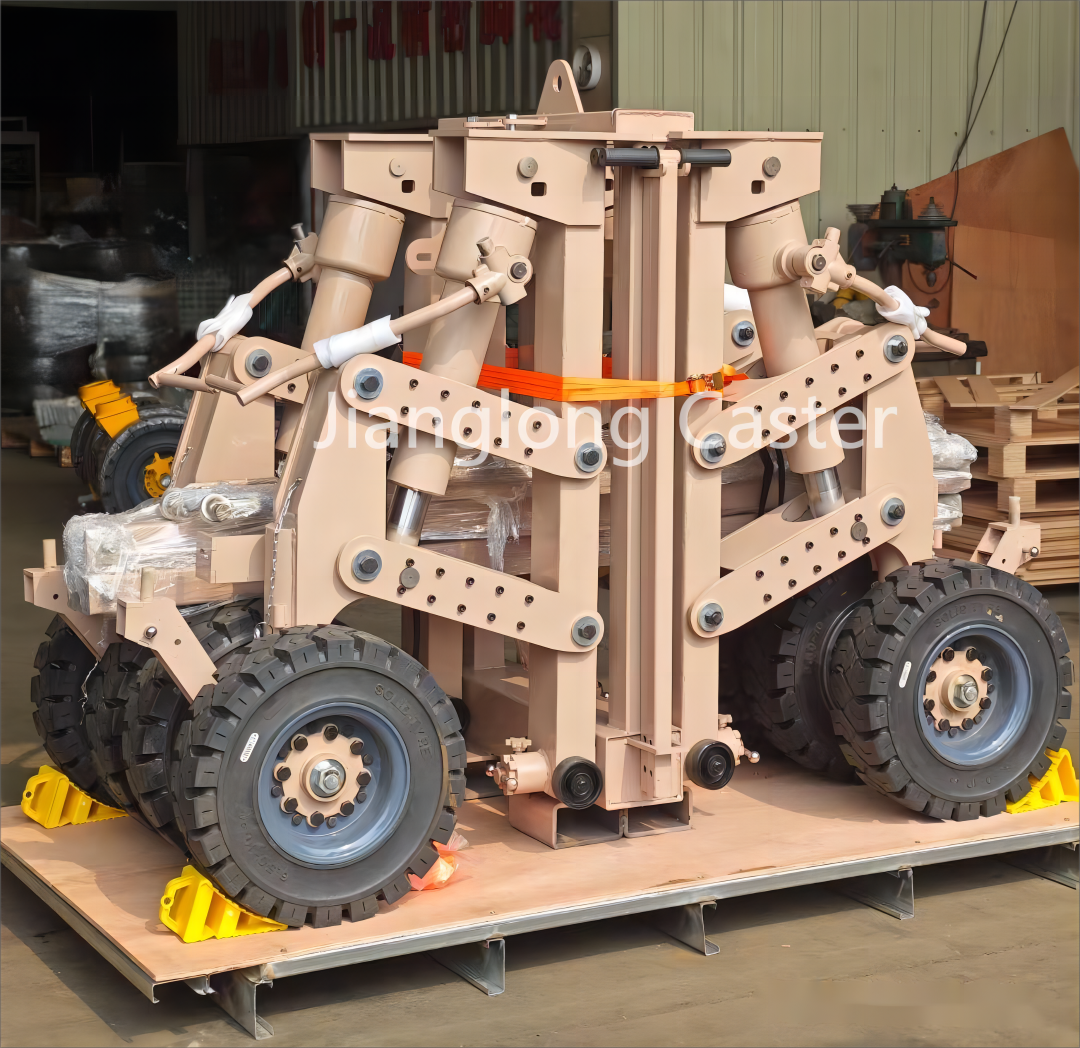 Buy Mechanical Lifting Container Casters Container Lifting Devices With ...