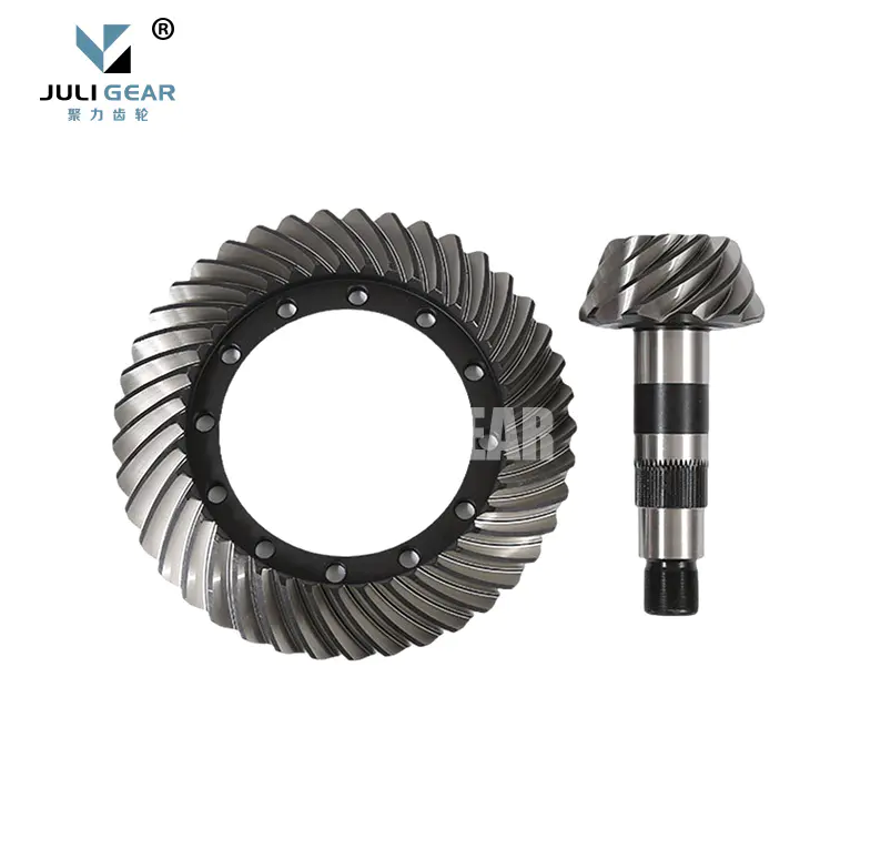 Buy Differential Crown Wheel Helical Bevel Gear from Wenling Juli Gear ...