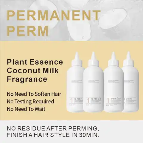 Buy 2024 Fragrance Mild Formula Digital Perm Permanent Curls Natural ...