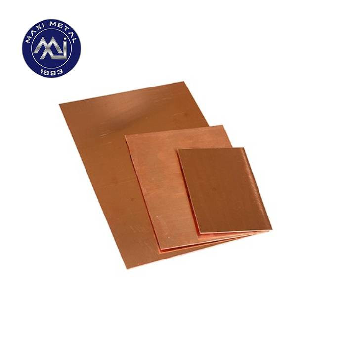 Buy 2mm Red Copper Sheet Copper Plate Price Per Kg from Jiangsu Maxi ...