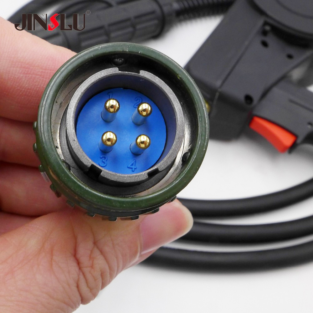 Buy 4 Meters With Euro Connection 24v Dc Motor Wire Feeder Aluminum ...