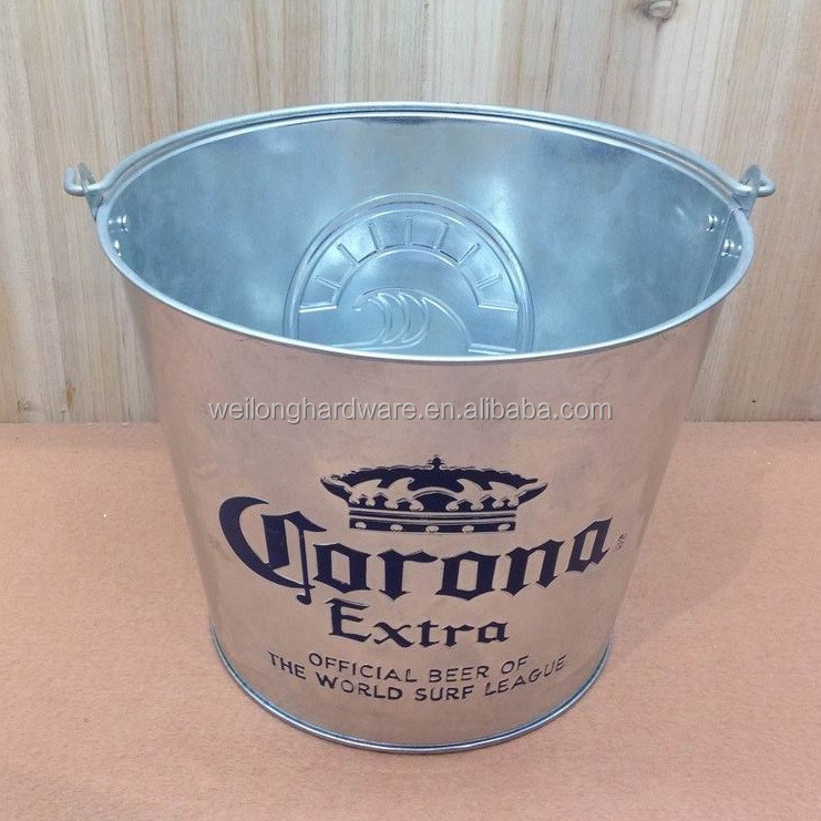 Buy 5qt Corona Extra Logo Ice Bucket With Opener from Jiangmen Weilong ...