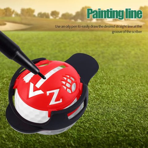 Buy 6pcs Golf Ball Line Marker, Golf Ball Scribe Liner Marker Template ...
