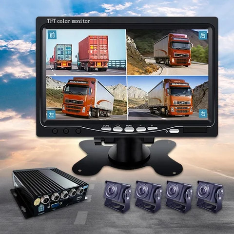 Buy 7 Inch Ips Screen Truck Recorder 360 Degree Recording Factory Price ...