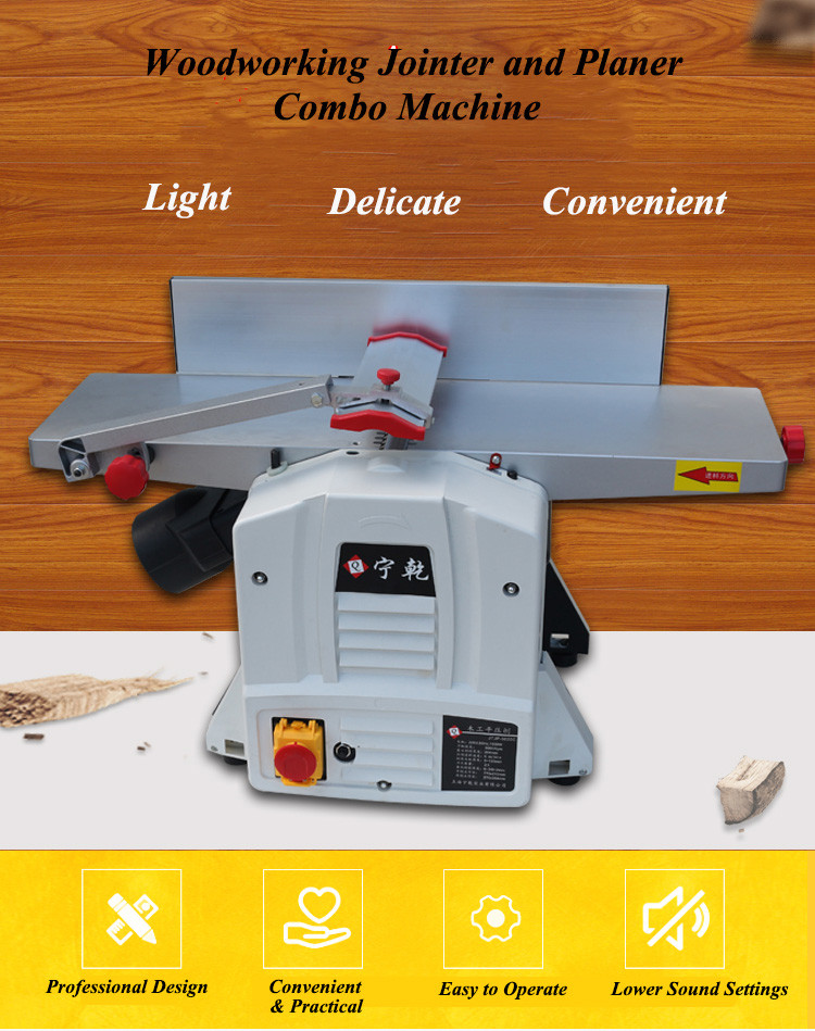 Buy 8" Jointer & Planer Combo Machine Mini Wood Working Machinery ...