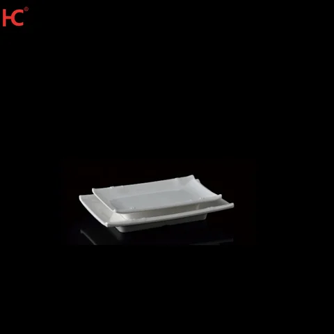 Buy 8070 Rectangular Plate Melamine White Food-grade 100% Melamine ...