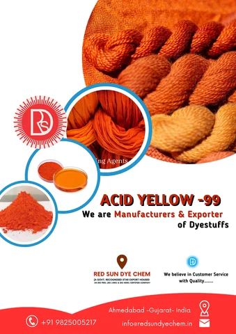 Buy Acid Yellow 99 Acid Yellow Gr Red Sun Dye Chem Manufacturers And ...
