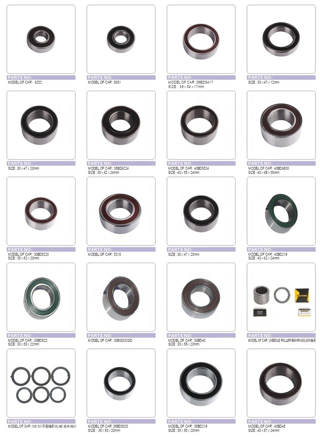 Buy Auto Air Conditioner Compressor Clutch Ball Bearing 30bd4718 ...