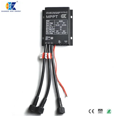 Buy Automatic Led Solar Street Light Mppt Solar Battery Charge ...