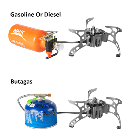 Buy Brs-8 Outdoor Multi-function Gasoline Butagas Burner Camping Oil ...