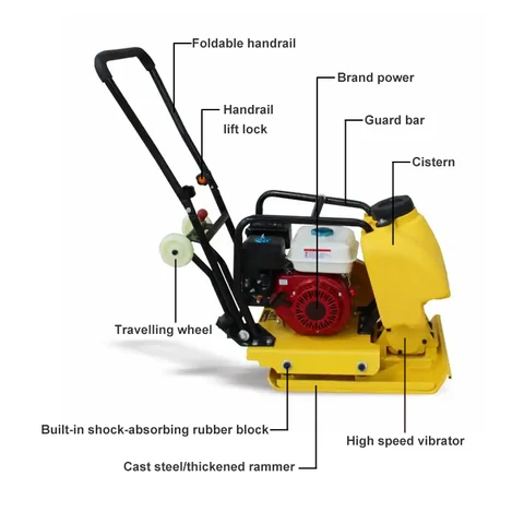 Buy Cheap Factory C90 6.5hp Compactor Vibrating Plate Tamper C90 Plate ...