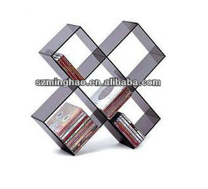 Buy Clear Acrylic Display Cd Dvd Holder Rack from Shenzhen Minghao ...